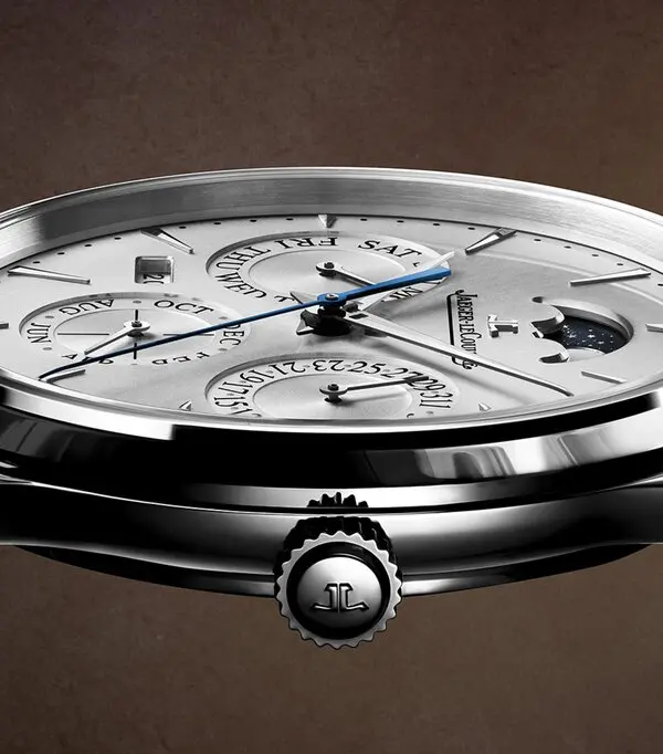 JAEGER-LECOULTRE Stainless Steel Ultra Thin Perpetual Calendar Watch