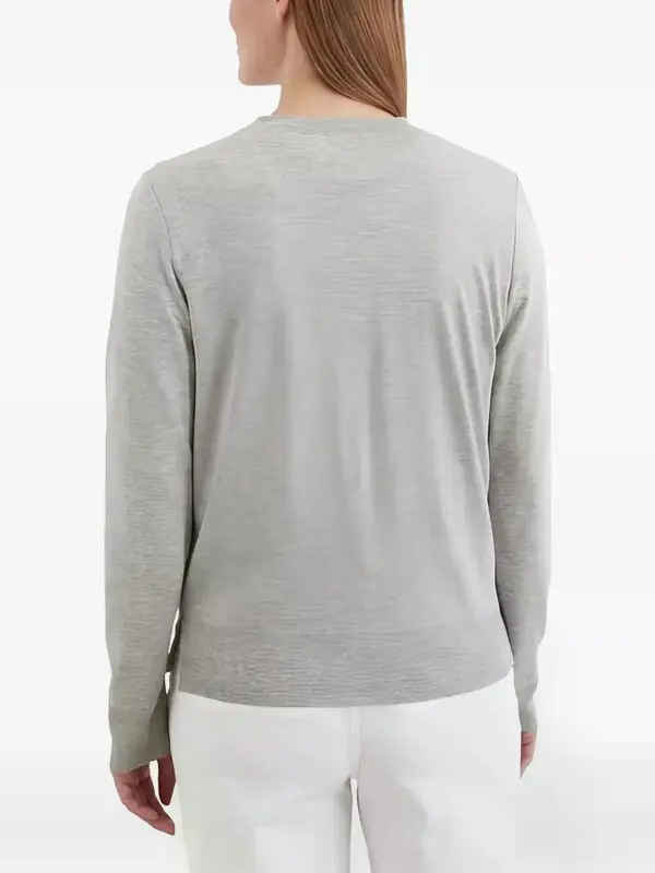 Marc O'polo Round Neck Button-up Cardigan