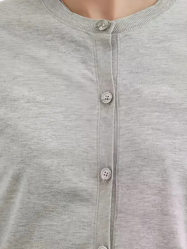 Marc O'polo Round Neck Button-up Cardigan