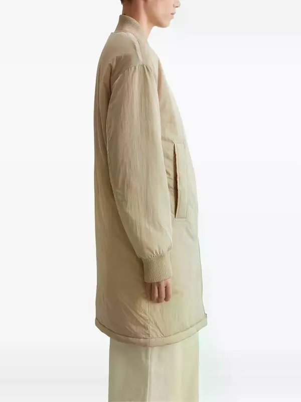 Marc O'polo Zip-up Bomber Jacket With Ribbed Cuffs