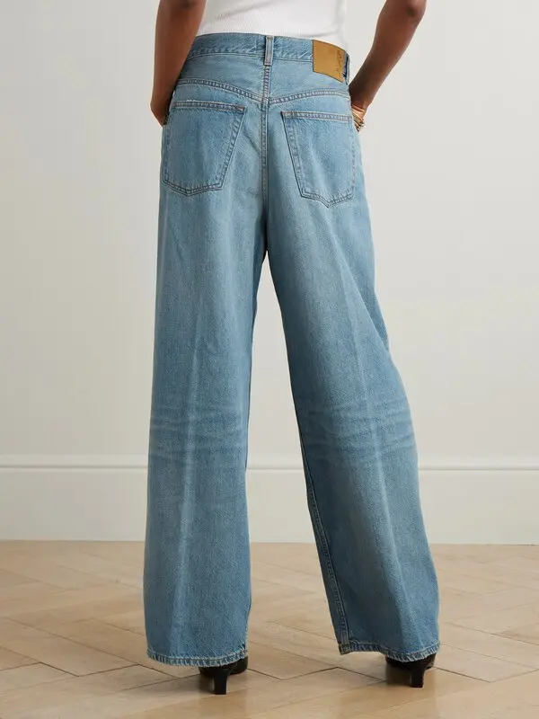 HAIKURE Candy Pleated Boyfriend Jeans