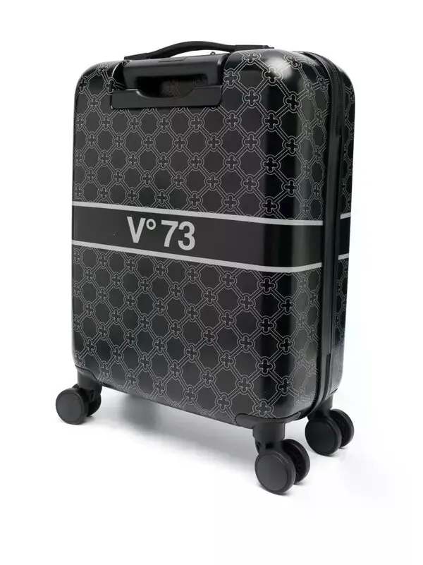 V°73 Logo Detail Travel Case With All-over Graphic Print