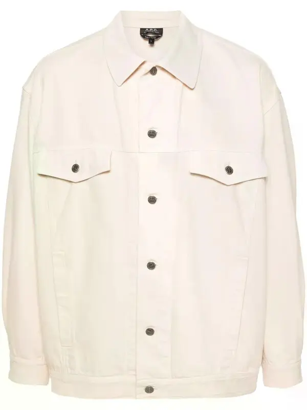 A.p.c. Elvis Shirt Jacket - Neutrals