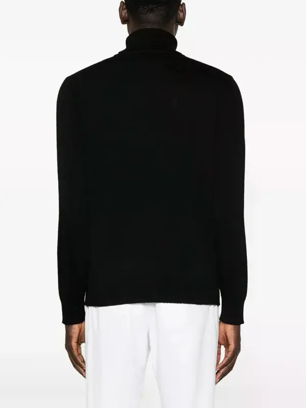 BALLANTYNE Wool Roll Neck Jumper
