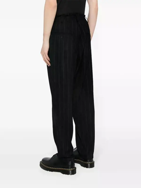 Yohji Yamamoto Pinstriped Corduroy Trousers