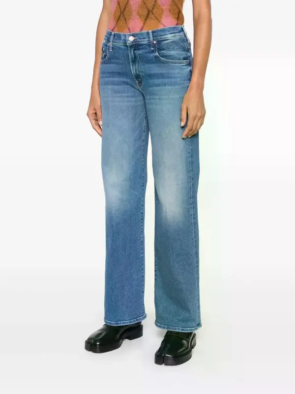 MOTHER The Mid Rise Maven Sneak Jeans