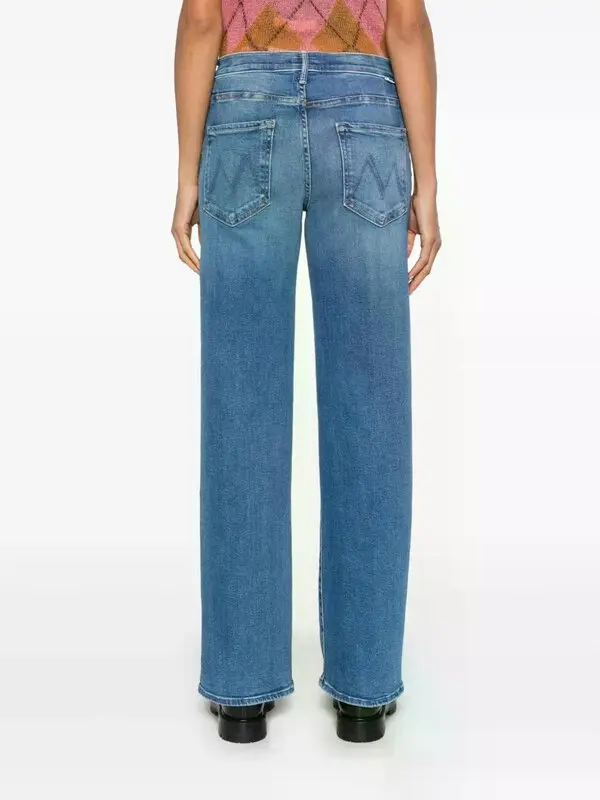 MOTHER The Mid Rise Maven Sneak Jeans