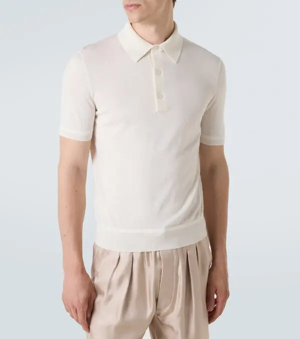 TOM FORD Cashmere And Silk Polo Shirt
