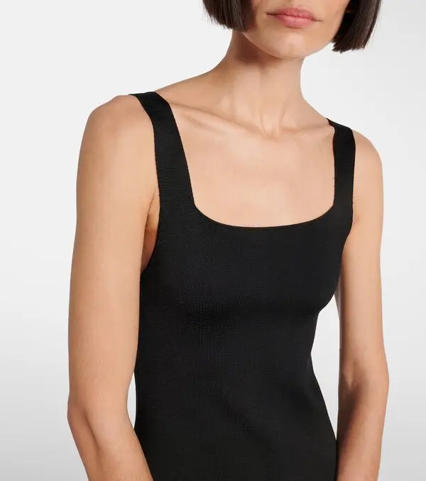 Khaite Dixi Knitted Midi Dress