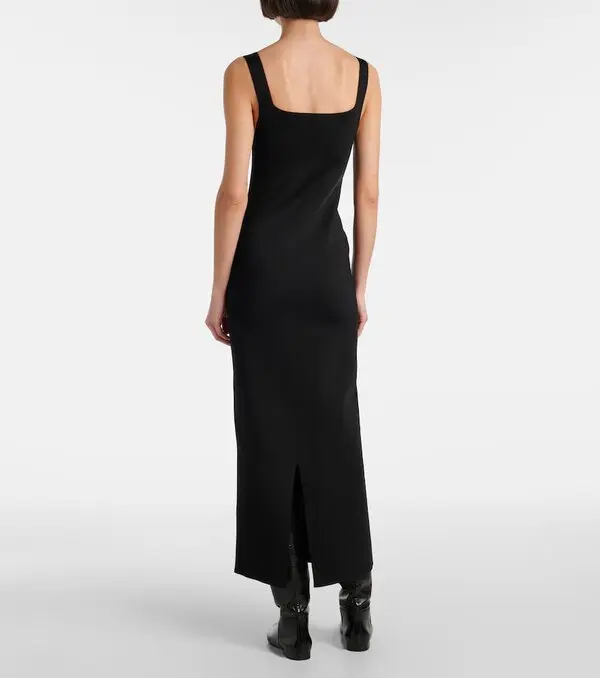 Khaite Dixi Knitted Midi Dress