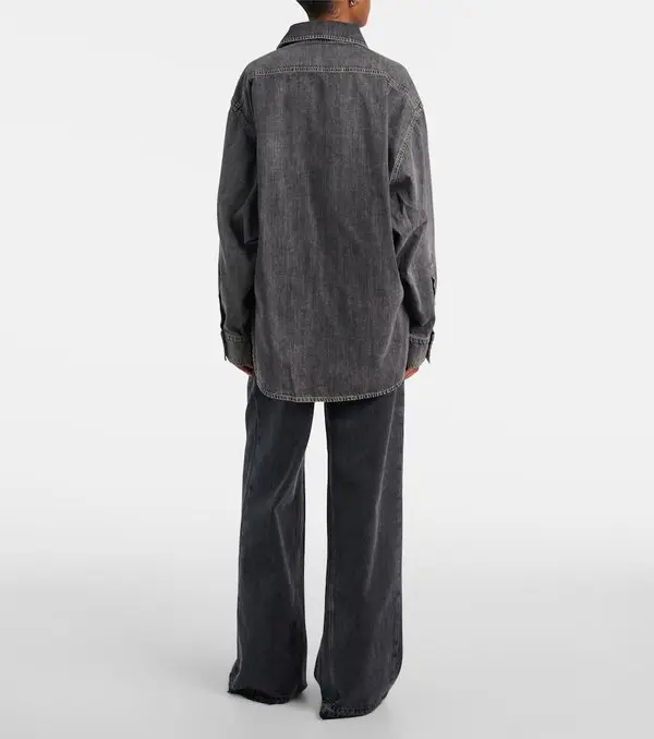 Stella McCartney Denim Wash Cotton Shirt