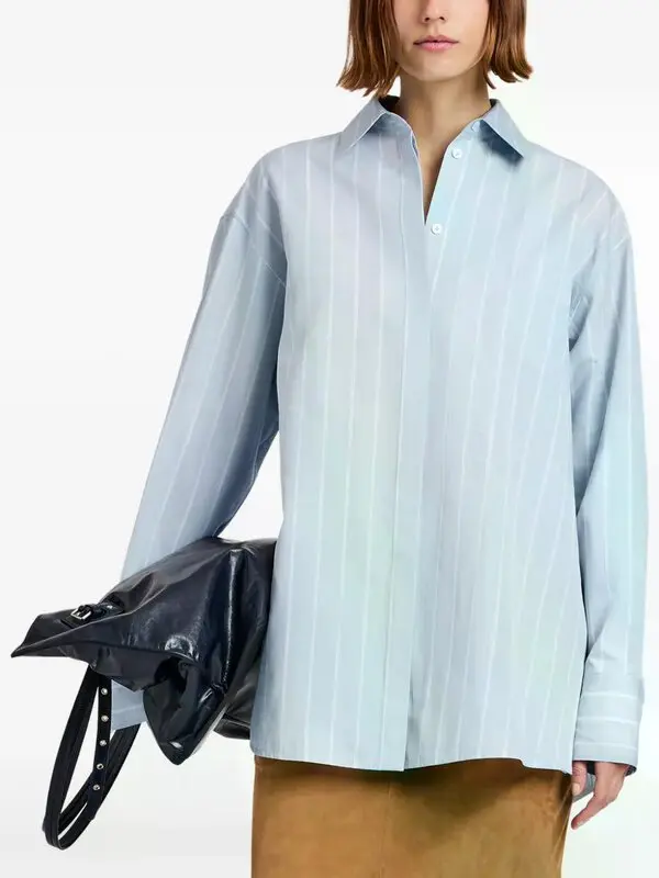 Proenza Schouler Addy Shirt - Blue
