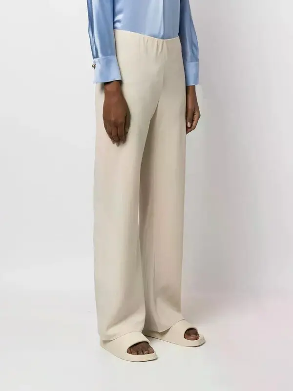 Vince High-waist Wide-leg Trousers