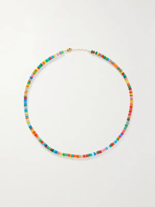 Jia Jia Soleil Gold Opal Necklace - Multi
