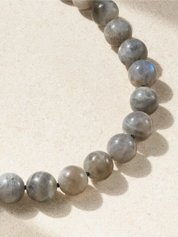Jia Jia Gold Labradorite Necklace