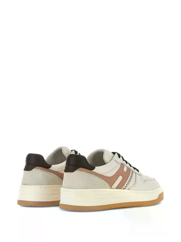 Hogan H630 Sneakers With Perforated Detail - Neutrals