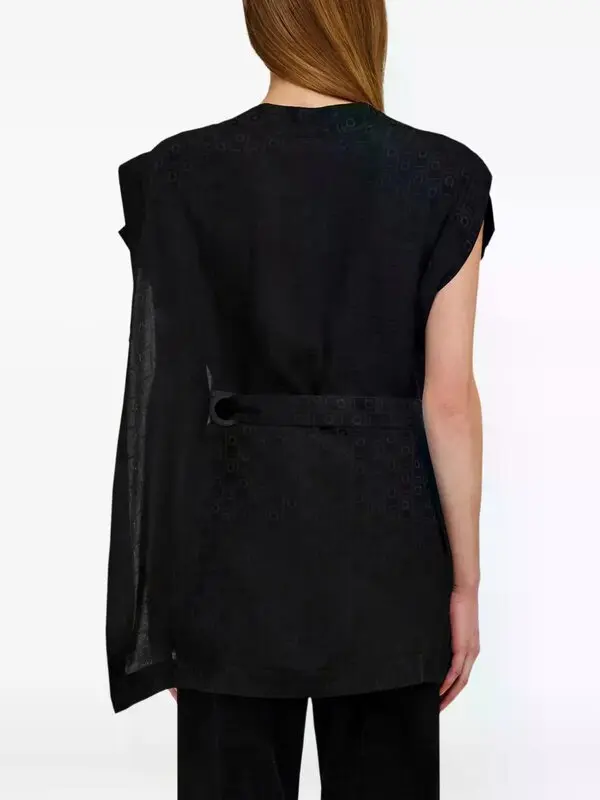 FERRAGAMO Monogram Blouse