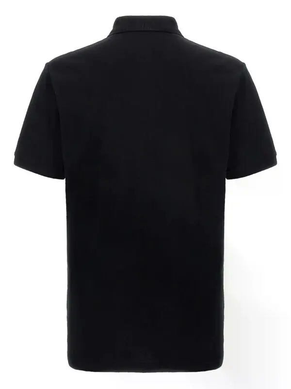 Moschino Teddy-print Piqué Polo Shirt