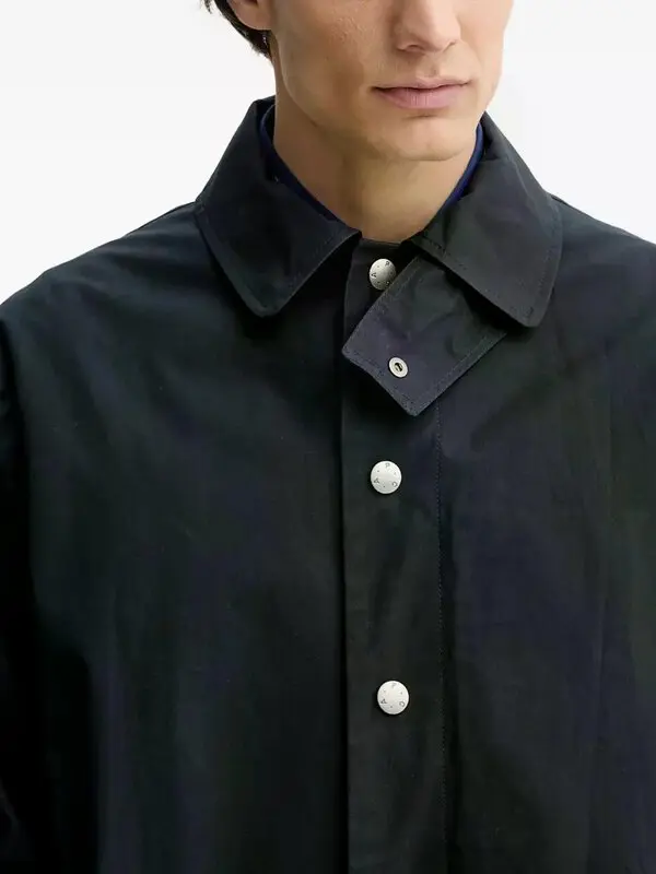 A.p.c. Cappotti Button-fastening Longline Coat