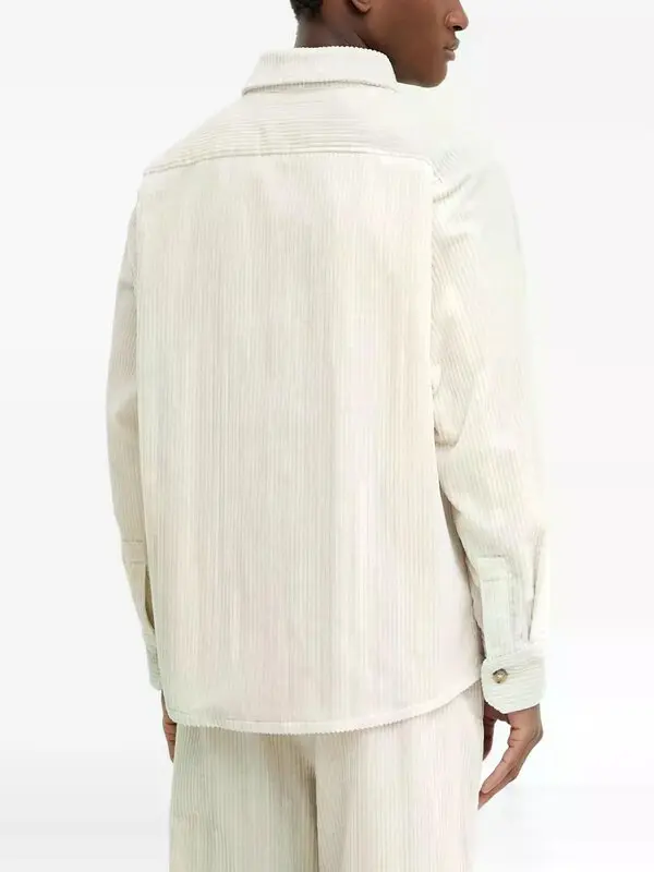 A.p.c. Boris Striped Shirt - Neutrals