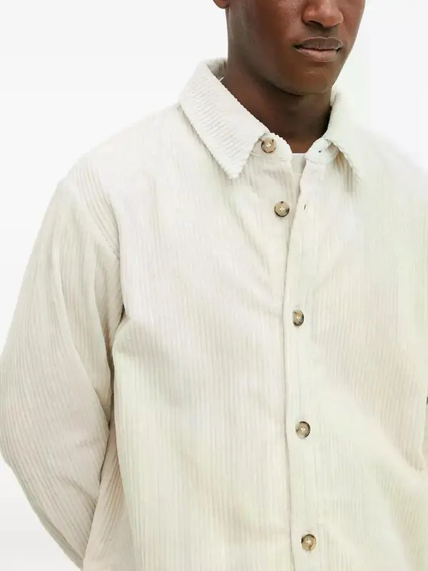 A.p.c. Boris Striped Shirt - Neutrals