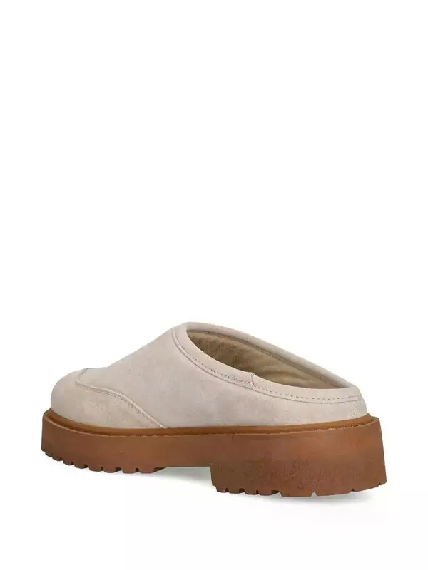 Diemme Maggiore Embroidered Mules - Neutrals