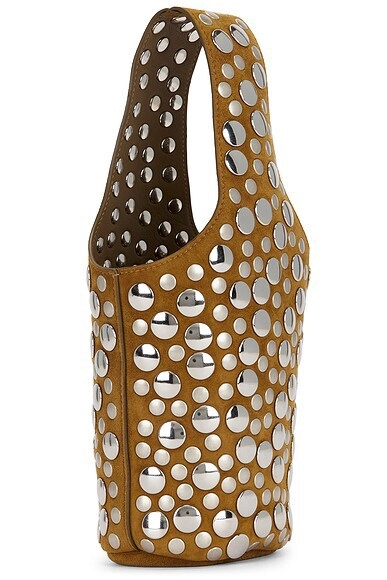 Khaite Livia Small Multi Stud Bag - Mud