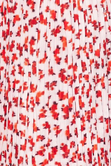 JIL SANDER Printed Taffeta Midi Dress