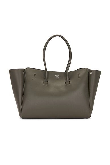 Balenciaga Bel Air Medium Carry Bag - Khaki