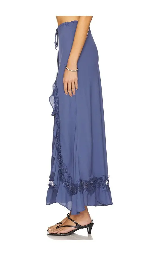 Bardot Amari Lace Detail Maxi Skirt