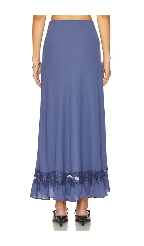 Bardot Amari Lace Detail Maxi Skirt