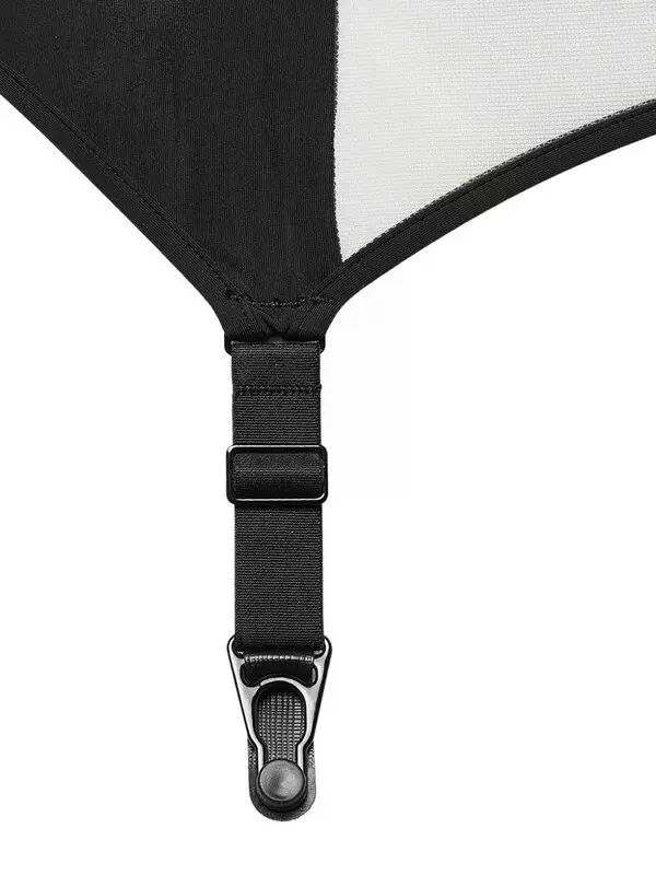 MAISON CLOSE Pure Tentation Garter Belt - Black