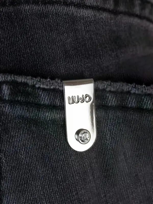 Liu Jo Logo Plaque Jeans