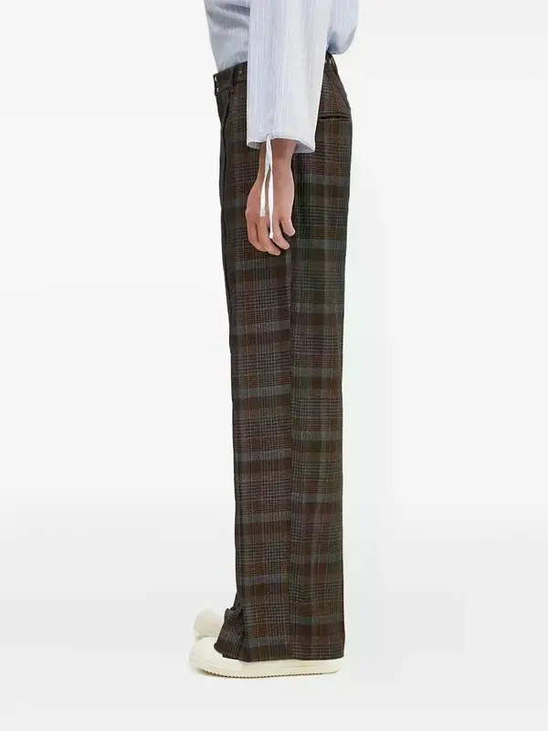 Andersson Bell Tartan Plaid Wrap Trousers