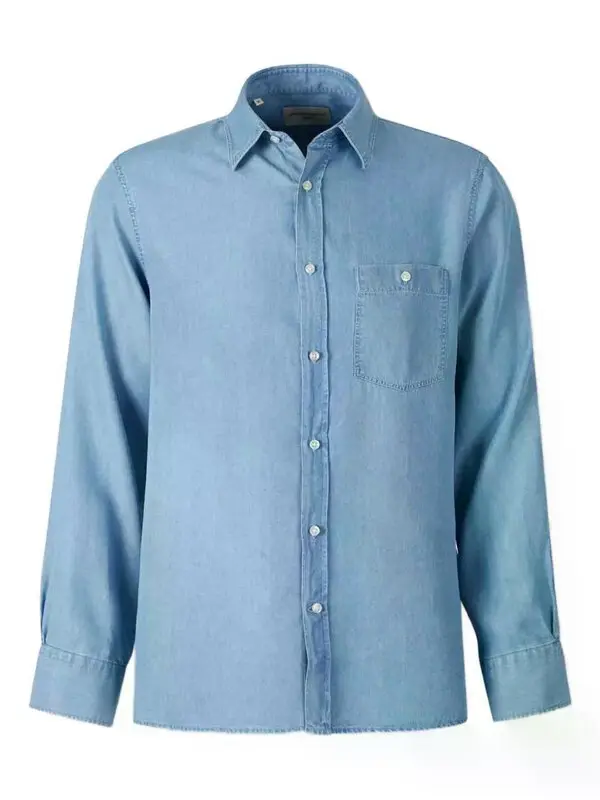 Officine Générale Denim Pocket Shirt