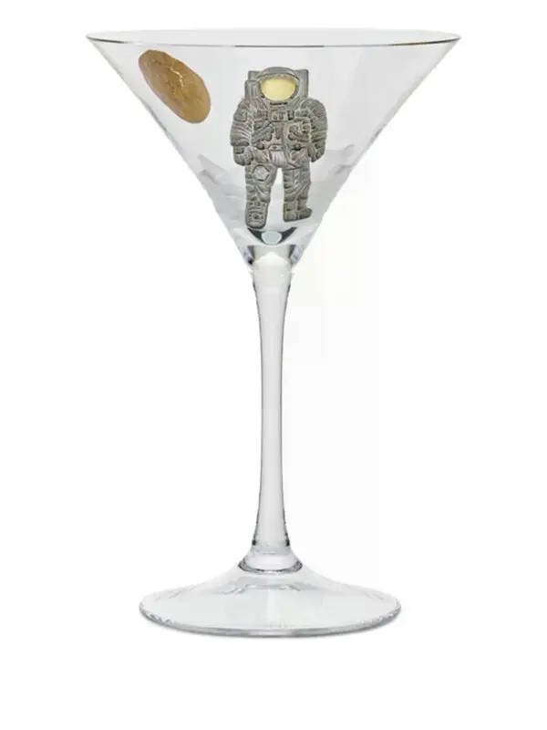 ARTEL Space Race Apollo 11-motif Glass - White