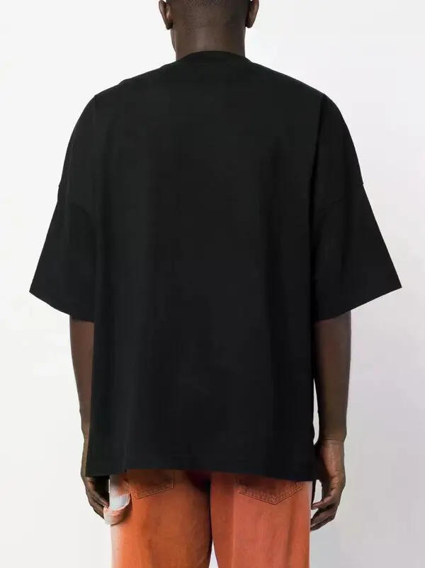 Palm Angels Graffiti-print Organic Cotton T-shirt
