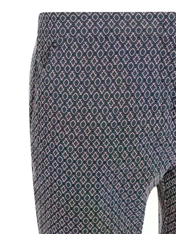 Etro Jacquard Pattern Trousers