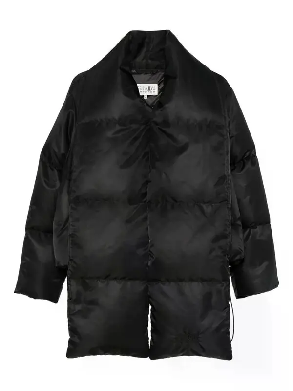 MAISON MARGIELA Quilted Puffer Jacket With Oversized Collar