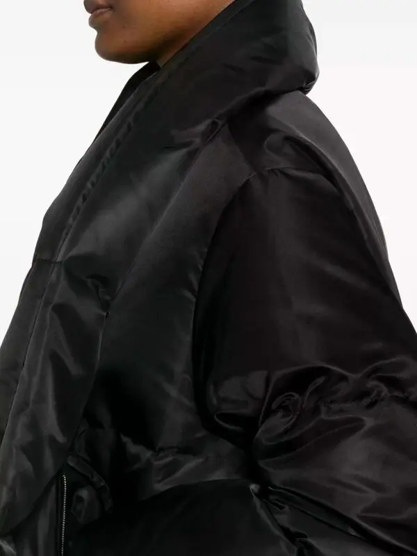MAISON MARGIELA Quilted Puffer Jacket With Oversized Collar