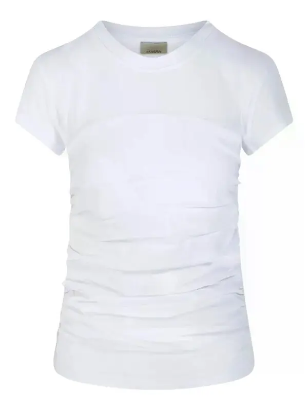 Isabel Marant Étoile Gathered Short-sleeve T-shirt - White