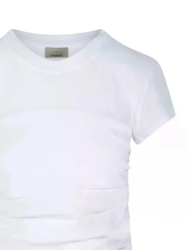 Isabel Marant Étoile Gathered Short-sleeve T-shirt - White