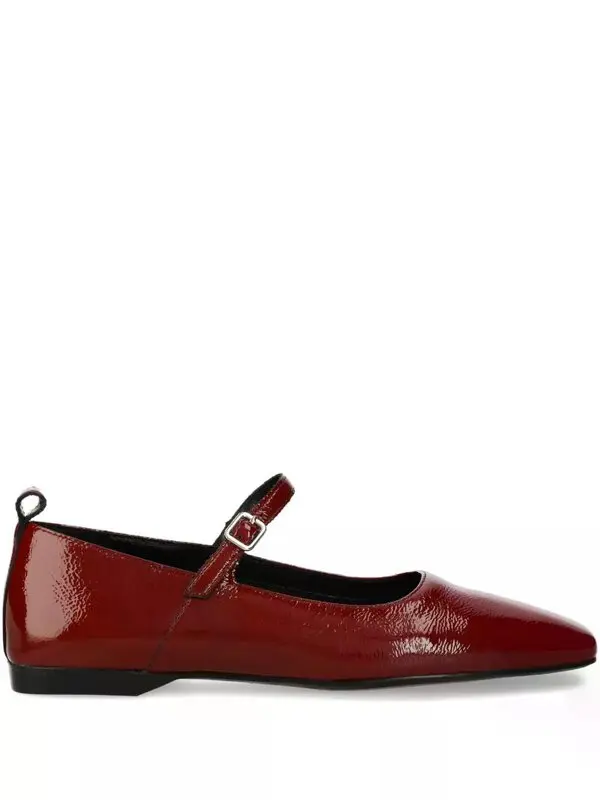 VAGABOND SHOEMAKERS Delia Patent Leather Ballet Flats - Red