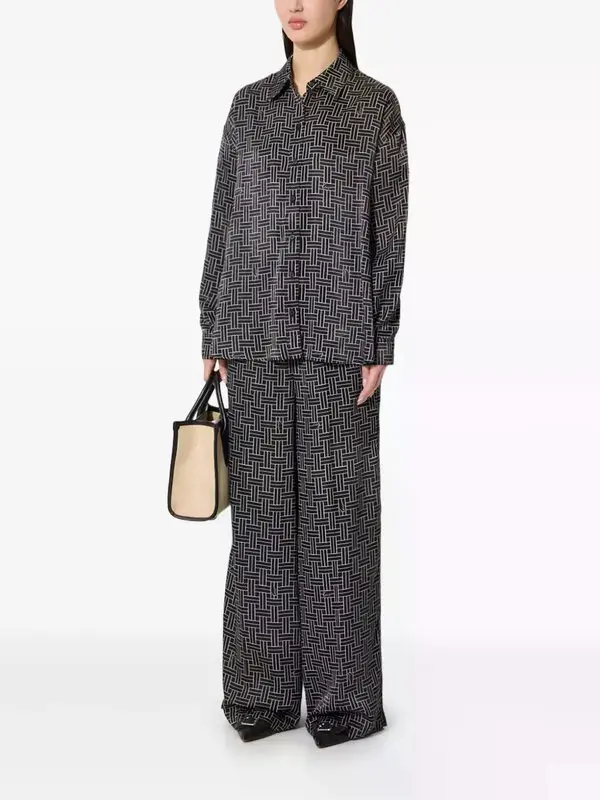 Kenzo Geometric Print Shirt