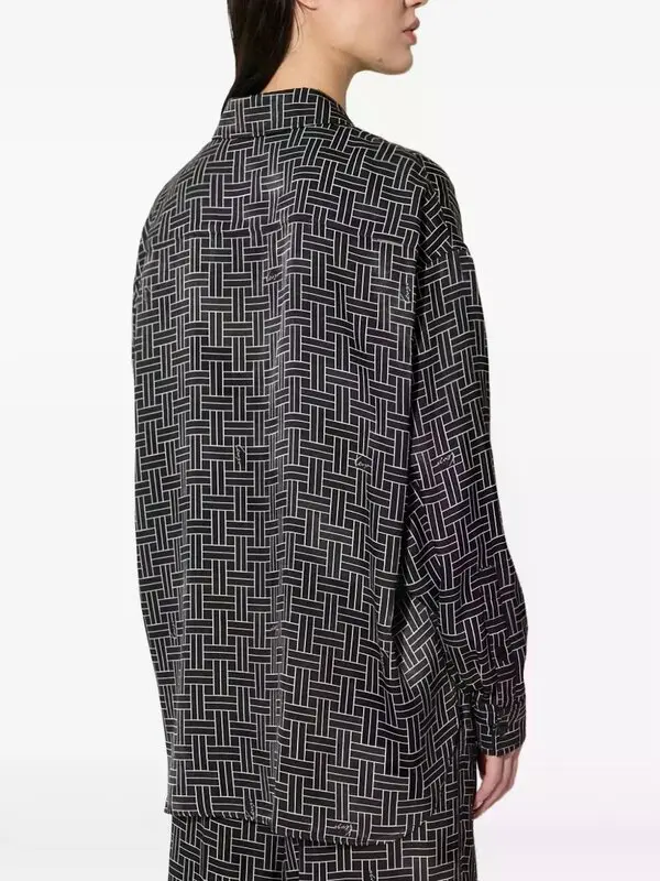 Kenzo Geometric Print Shirt