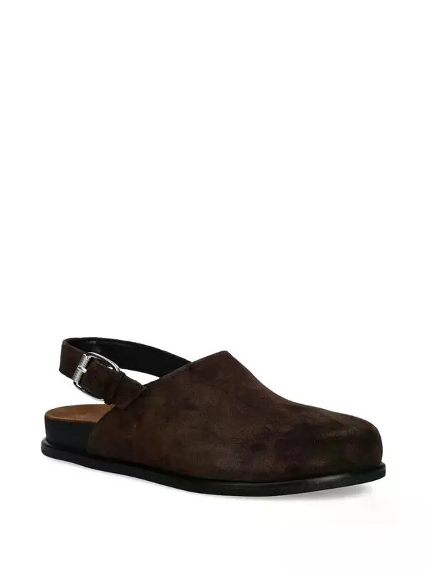 VAGABOND SHOEMAKERS Effie Buckle-fastening Slingback Mules - Brown