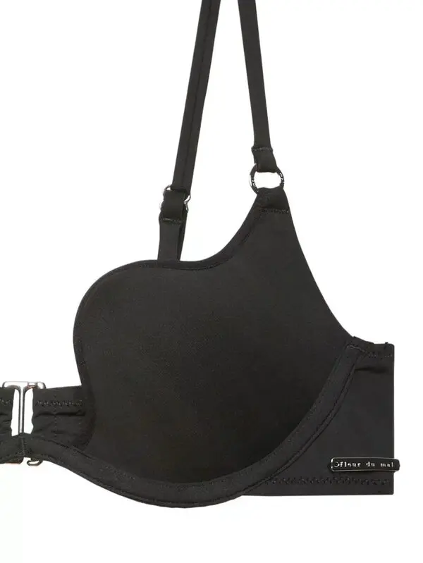FLEUR DU MAL Seduce Bikini Top - Black
