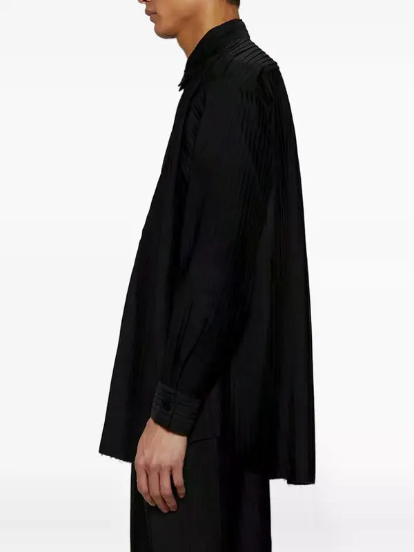 CASELLA MEYER Pleated Long-sleeve Shirt