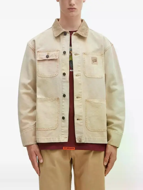 A BATHING APE Corduroy-collar Jacket