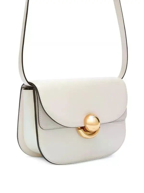 Furla Mini Sfera Flap Crossbody Bag - White